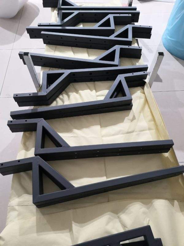 INTS100 Spreader Bracket Wall Console Gutter Middle Offset L-Shape for ...